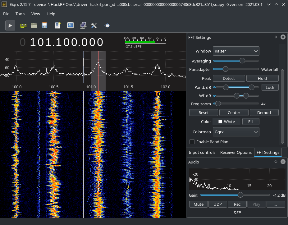 GQRX 2.15.7 – Fresh from the Oven :) – Michael Daranto's Blog